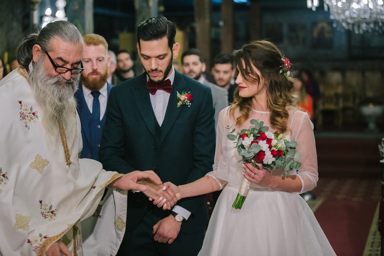 Πέτρος - Αλεξάνδρα: Chic Χριστουγεννιάτικος Γάμος στη Θεσσαλονίκη